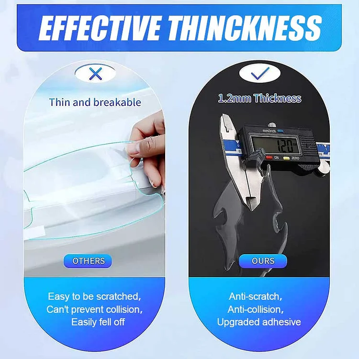 Fully transparent car door handle protector – citygiftn