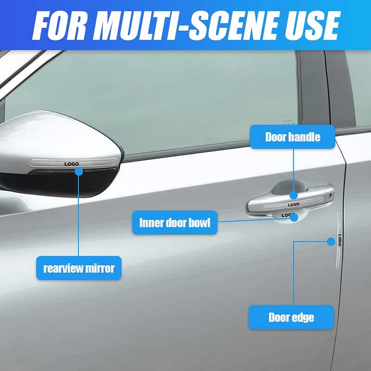 Fully transparent car door handle protector – citygiftn